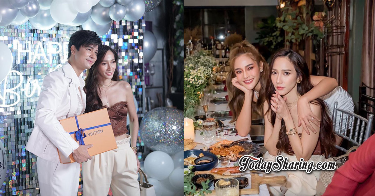 សុំច្បាប់អ្នកគាំទ្ររួចហើយ! Aum Patcharapa អូសដៃសង្សារូបសង្ហាហៃសូ Pok ...